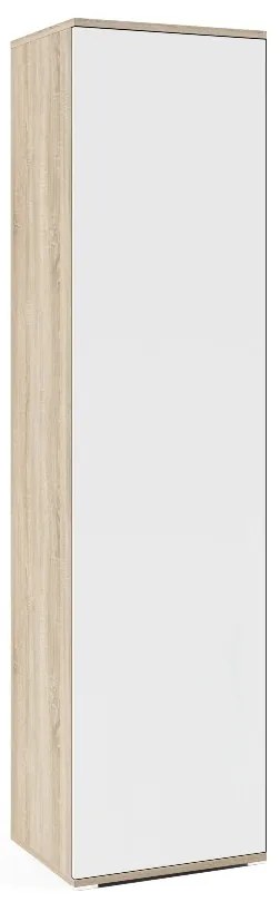 Skříň na bundy Theo 45 cm Bílá