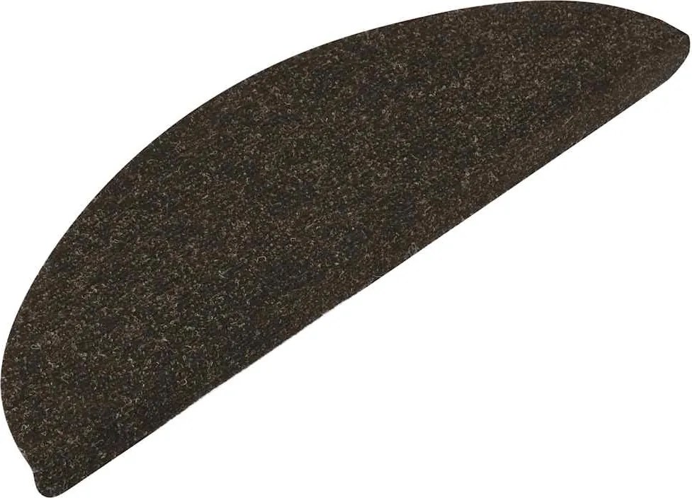 Samolepicí rohože na schody 20 ks Antracit 56x17x3 cm 3365899