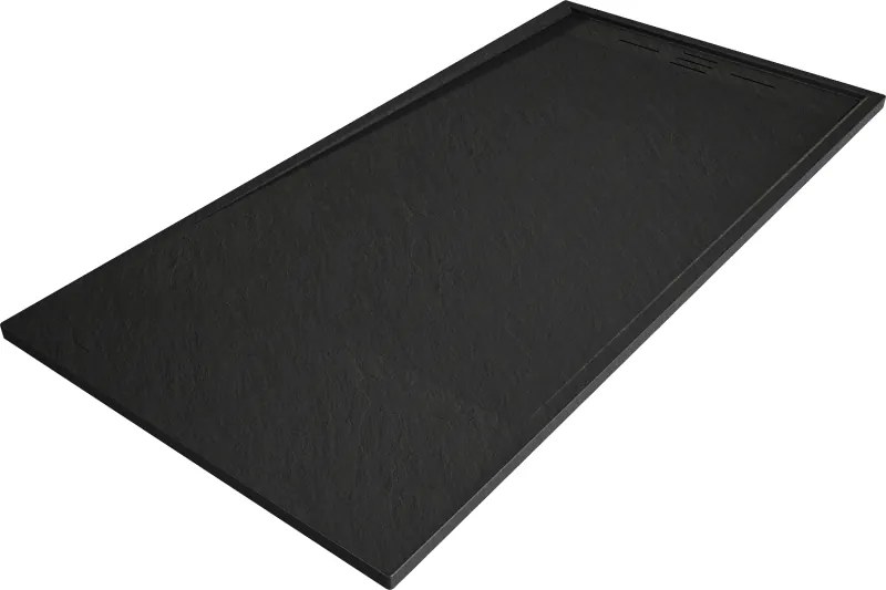 Mexen Amon, SMC obdélníková sprchová vanička 150 x 90 cm, černá, 4F709015
