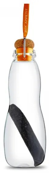 Black Blum BLACK-BLUM Eau Good Glass,  skleněná filtrační láhev s binchotanem  600 ml Barva: oranžová