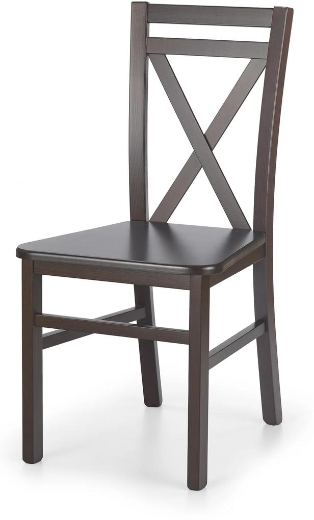 Dřevěná židle Dariusz 2, tmavý ořech