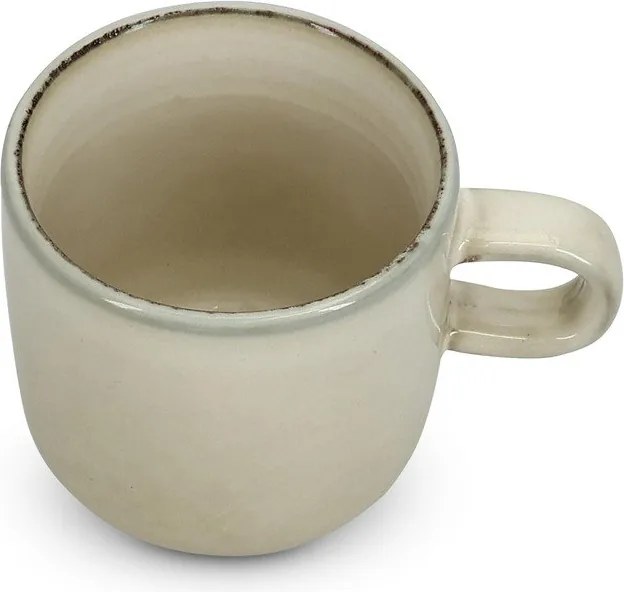 Slonovinový kameninový šálek 240 ml Meridian – Salt&Pepper