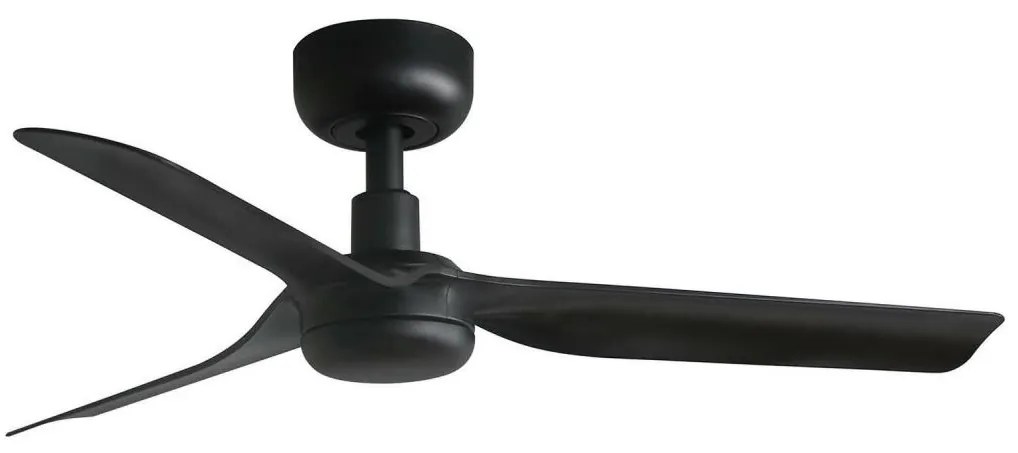 FARO Barcelona FARO 33822WT-Stropní ventilátor MINI PUNT S černá pr. 90 cm WT +dálkové ovládání 33822T