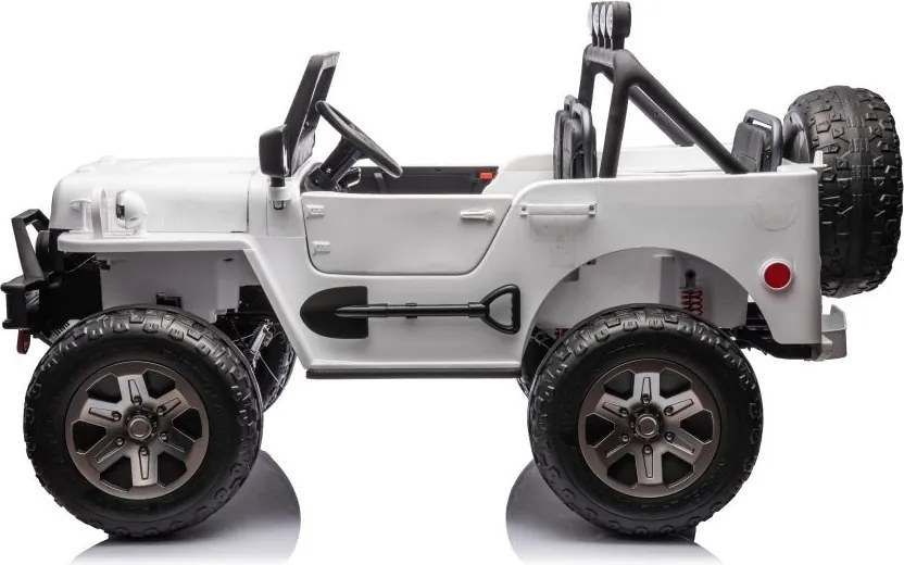 LEAN CARS Elektrické autíčko JH-102 4x4, bílé