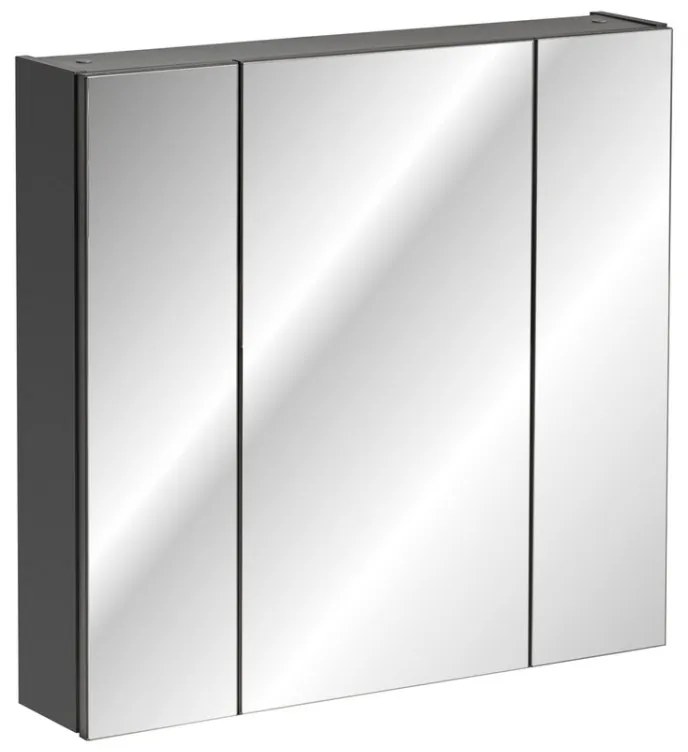 Comad Koupelnová skříňka se zrcadlem Monako 841 2D šedá