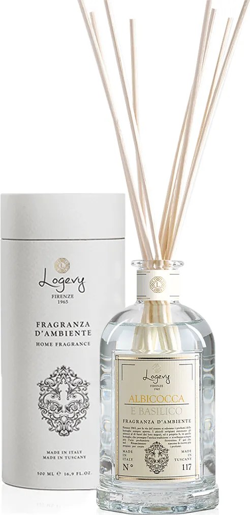 Logevy Firenze 1965 difuzér Albicocca e Basilico Objem: 1 l