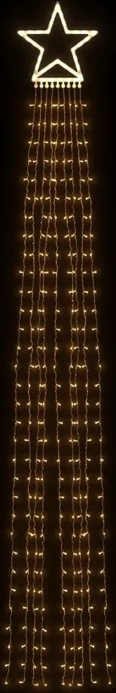 vidaXL Světla na vánoční stromek 320 ch LED 375 cm [356923] Barva: Teplá bílá
