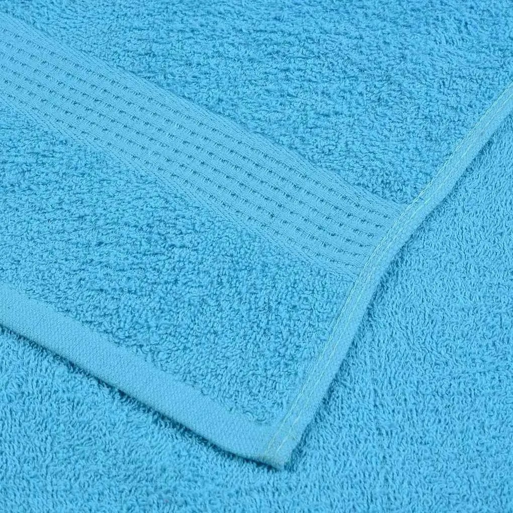Ručníky pro hosty FROGN 4 ks tyrkysové 30x50 cm 360 g/m² 136972