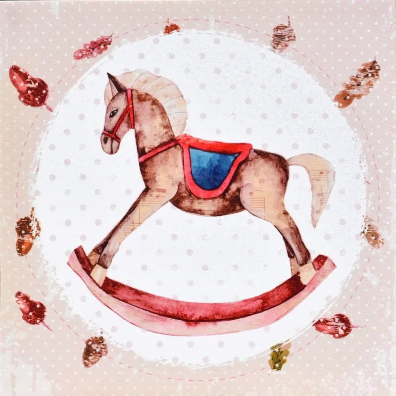 Obraz na plátně - Houpací kůň