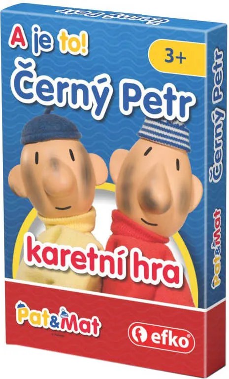 EFKO Hra karetní Černý Petr Pat a Mat *SPOLEČENSKÉ HRY* ef88438