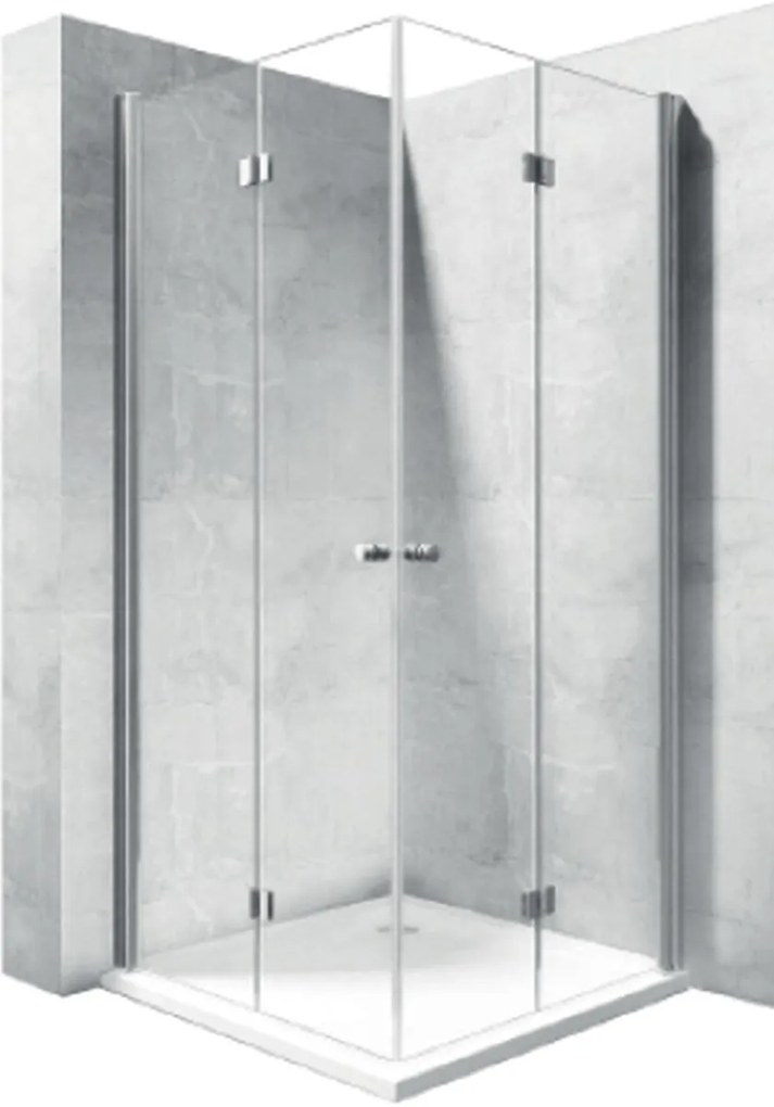 Rea Fold sprchové dveře 110 cm skládací REA-K7438