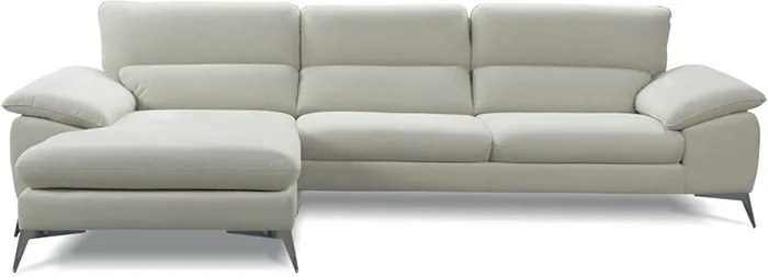 Pregio Italia sofa&relax Moderní rohová sedací souprava TOUCH Provedení: 2-místná MAXI +lehátko, Vzorník látek: tekno fibra 05 cork