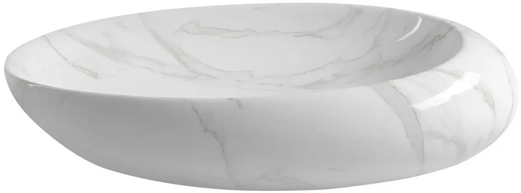 Sapho DALMA 68 x 44 x 16,5 cm MM317 keramické umyvadlo carrara