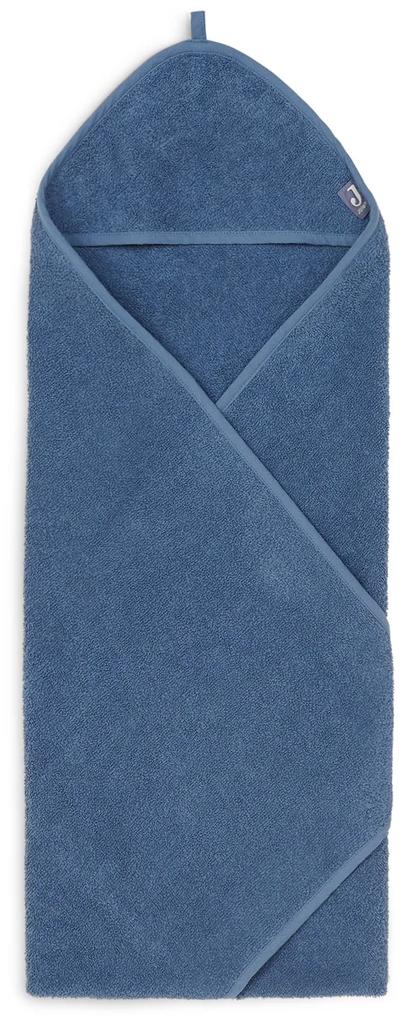 Osuška s kapucí froté 75x75 cm Jeans Blue