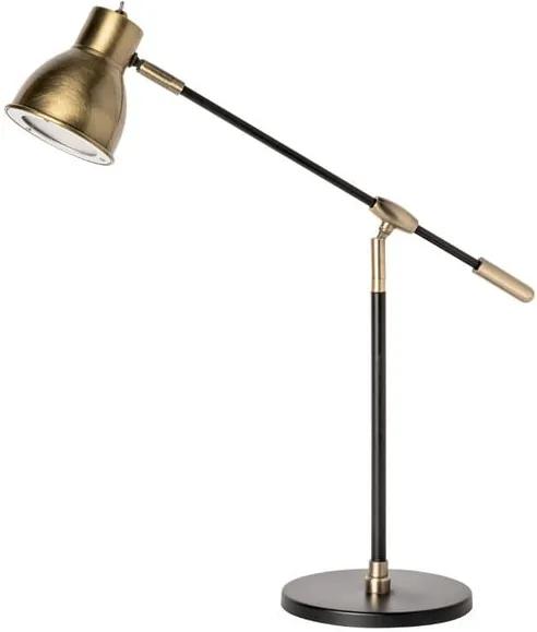 Stolní lampa v bronzové barvě s LED světlem SULION Solon
