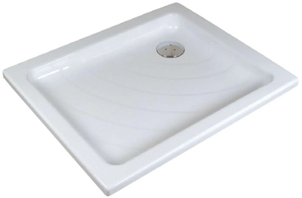 Ravak Kaskada - Sprchová vanička Aneta PU, 76x91 cm, AntiBac, bílá A003701120