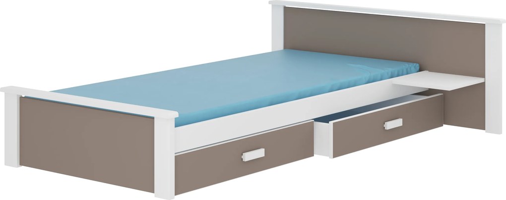 ADRK Furniture Postel ALDEX SHELF 200x90 CH-Alde-Sh-W+T-208-E1981