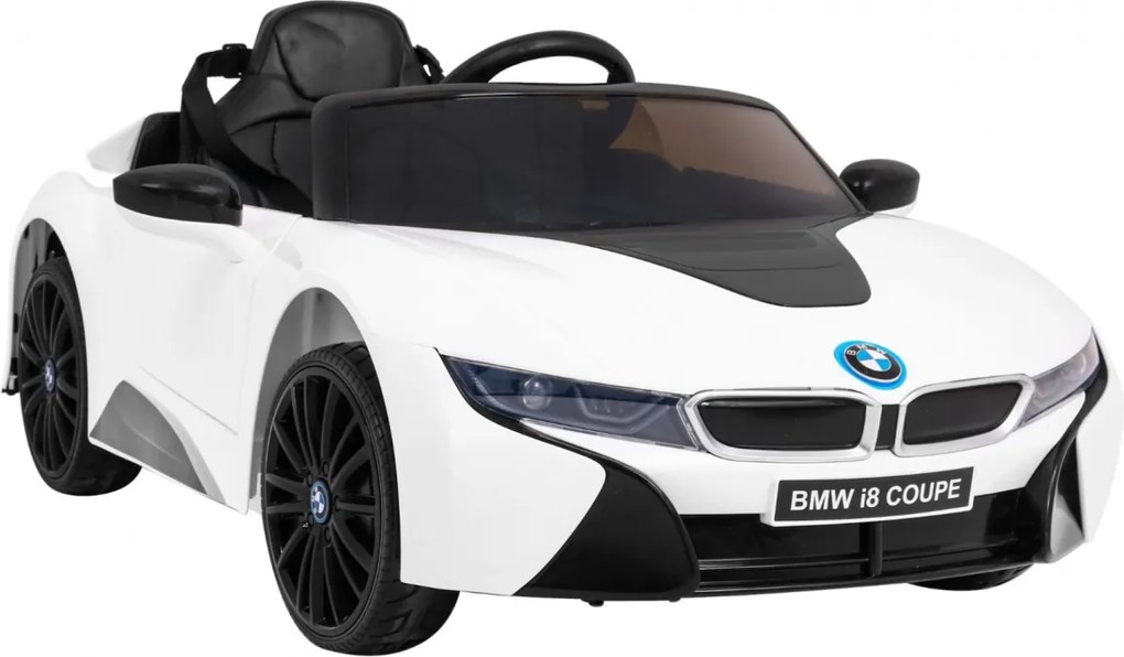 Ramiz Elektrické autíčko BMW i8 Lift bílé + dálkové ovládání