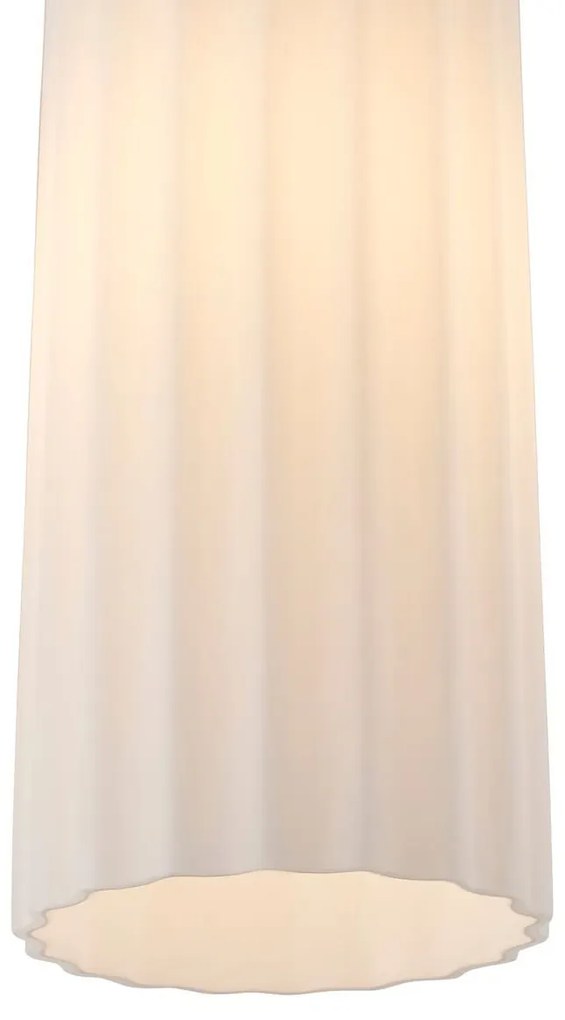Bílý závěsný lustr Miella pro žárovku E27 ø10cm  - Nordlux