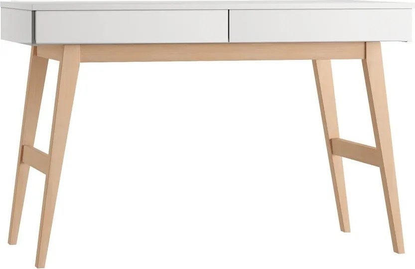 Dětský psací stůl s bílou deskou 60x120 cm Swing – Pinio