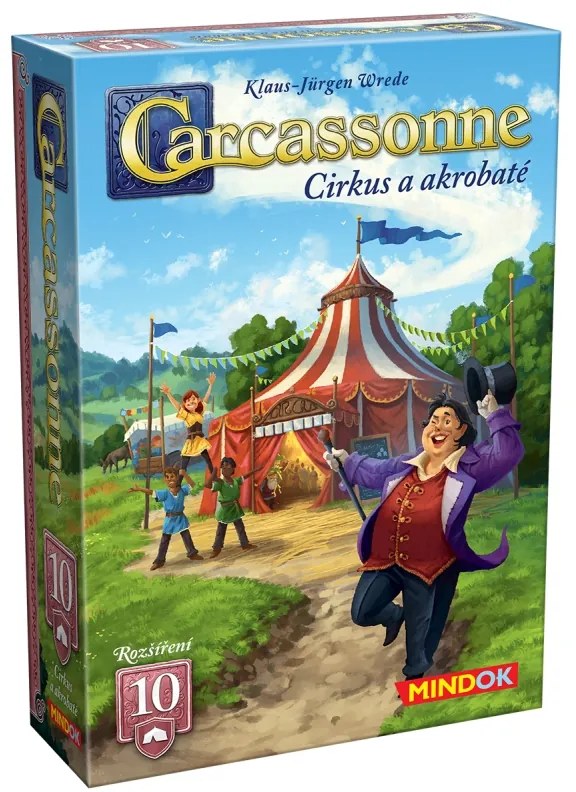 Carcassonne rozšíření 10:Cirkus a akrobaté (2025)