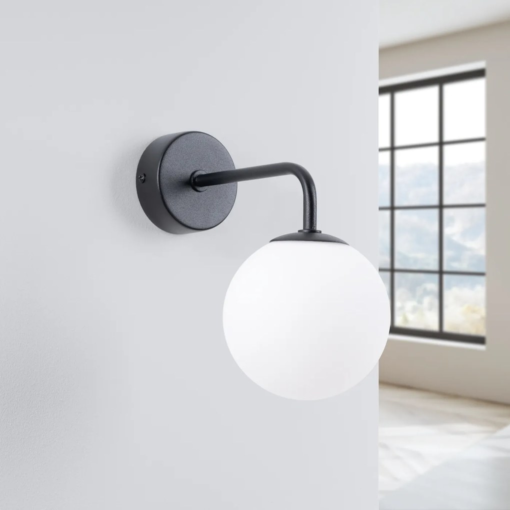 Sollux Lighting Nástěnné svítidlo ASTRAL 1 černé