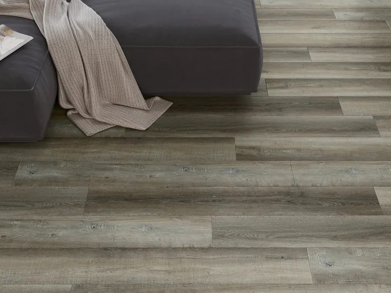 Mexen Aspen vzorek SPC vinylových panelů 6,5 mm, podložka IXPE 1,5 mm, 4 V-drážka, Dub - F1012-S