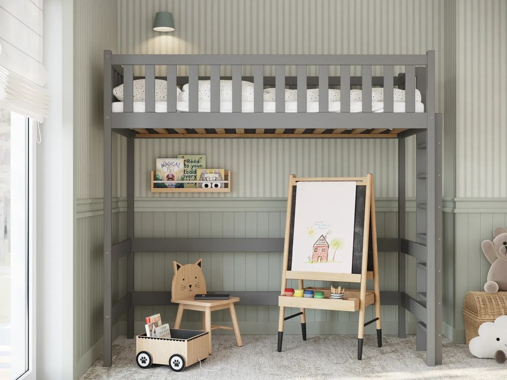 Rkids | Vyvýšená postel Livo Grafit