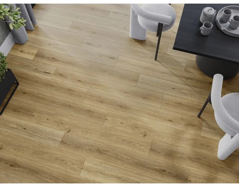 Mexen Sanford, vinylová podlaha 1240x182 mm SPC 6,5 mm, IXPE 1,5 mm, 4stranná V-drážka, dub, F1059-1240-182-505-4V1-01