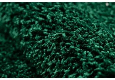 Dywany Luszczow Kusový koberec, běhoun SOFFI shaggy 5 cm láhev zelená Rozměr koberce: 80 x 200 cm