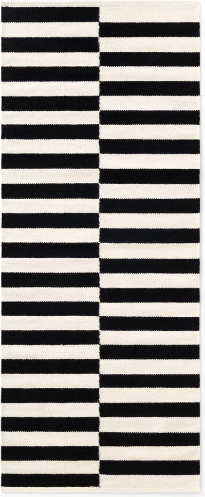 Hanse Home, Běhoun Vika 106207 Black White, 80x200, černobílá, ložnice