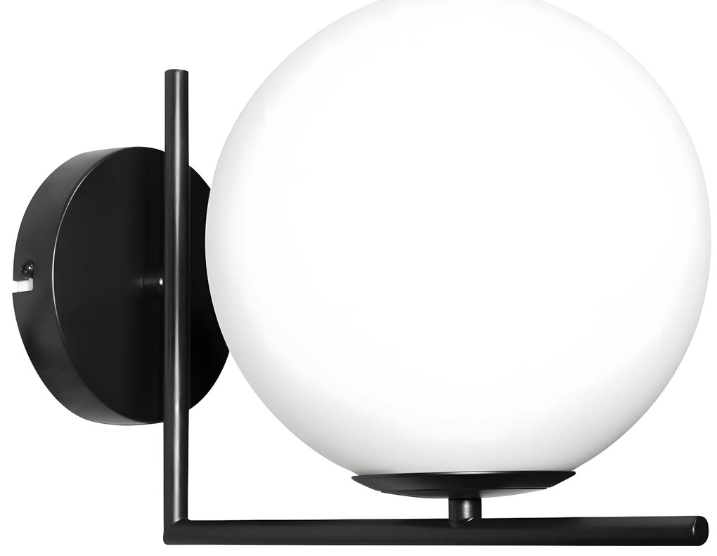 Toolight Nástěnné osvětlení Industrial G101-1W Black White