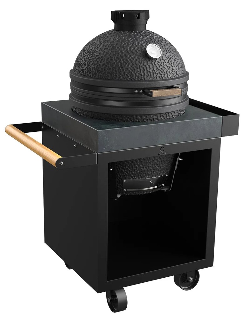 OFYR Kamado Table Black 65 PRO Concrete TB