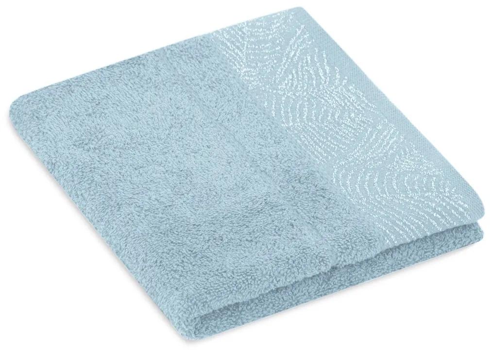 Sada 3 ks ručníků BELLIS klasický styl světle modrá
