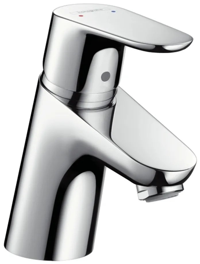 Hansgrohe Focus - Umyvadlová baterie stojánková + zátka Push-Open (ComfortZone 70), chrom 31604000