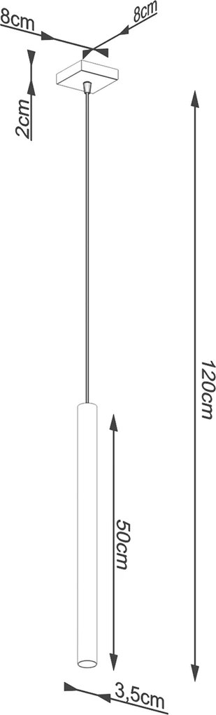 Sollux Lighting Závěsné svítidlo PASTELO 1 dřevo