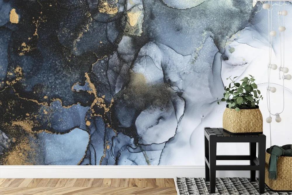 Fototapeta Marble Ink Abstract Art From Exquisite Original Painting For Abstract Background . Painting Was Painted Pattern Of Ombre Alcohol Ink . Hladký vinyl 405x270