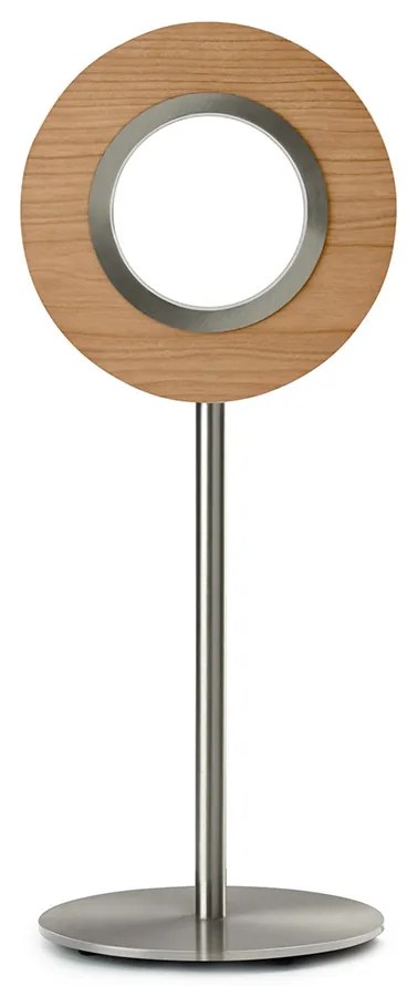 Originální designová stolní lampa Lens Circular Table  Originální designová stolní lampa Lens Circular Barva nohy: Matný nikl, Dekor: Přírodní…