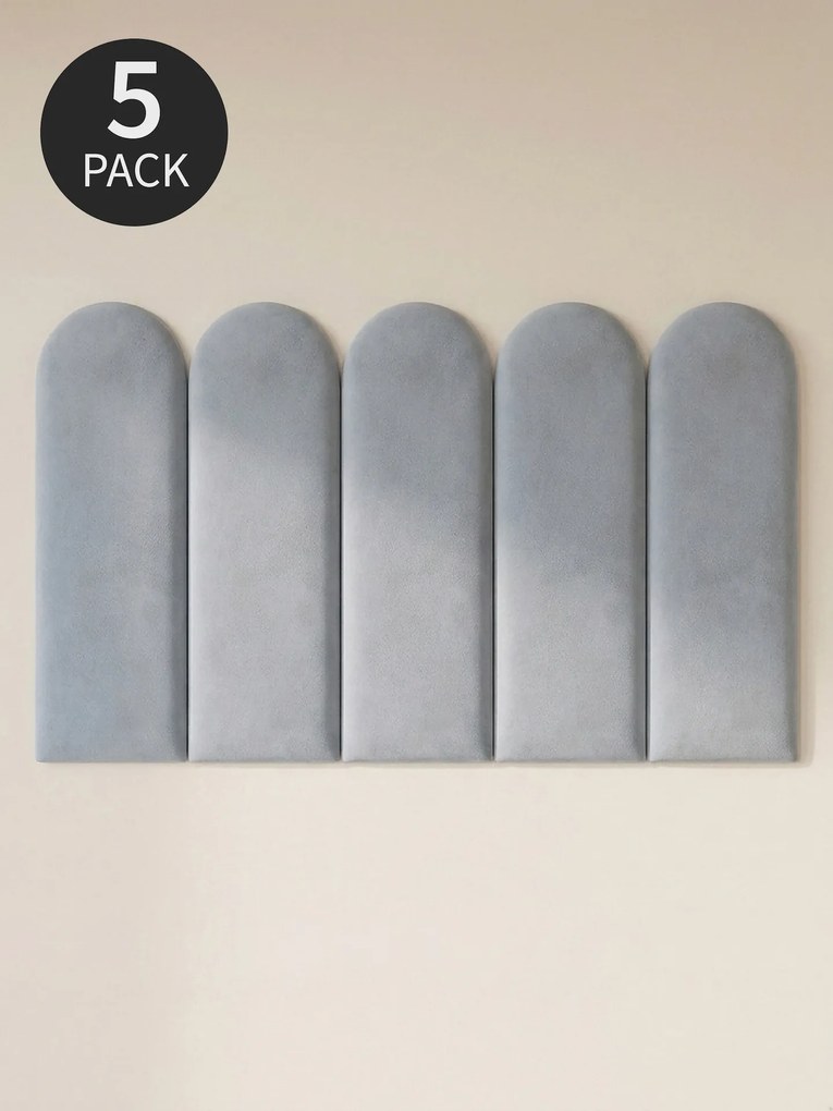 Sinsay - Čalouněné stěnové panely 5 pack - modrá