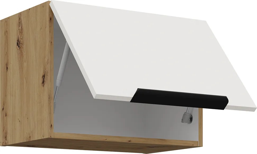 ARIA az | horní skříňka 50 GU-36 1F výklopná | 50 cm | ANTI FINGERPRINT povrch | artisan/bílá