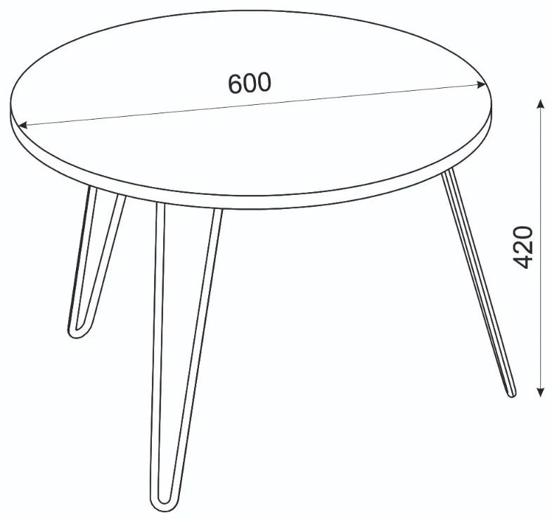 Konferenční stolek RUMA sapphire