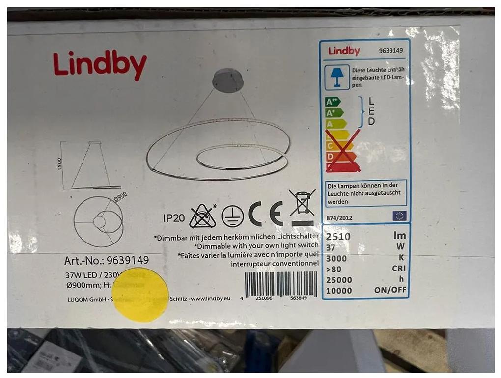Lindby Lindby - LED Stmívatelný lustr na lanku LUCY LED/37W/230V LW1080