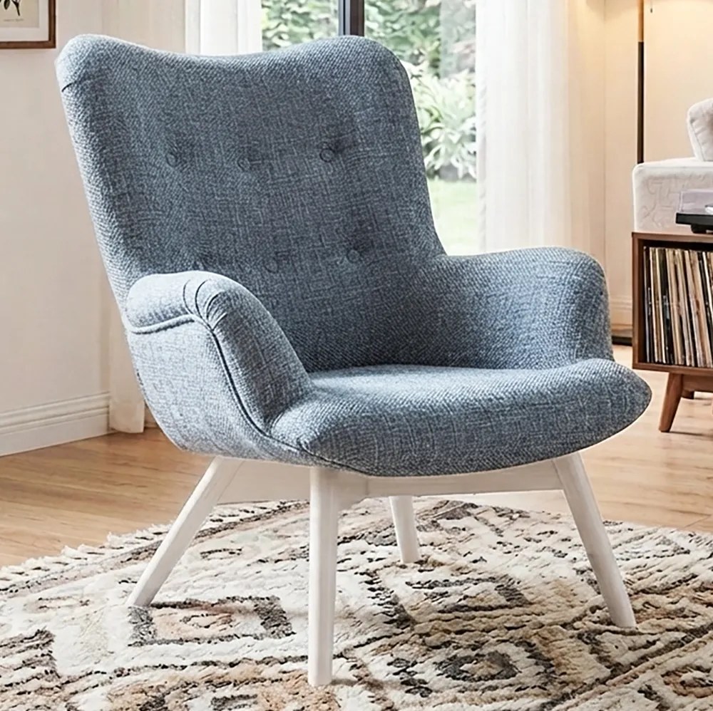 Křeslo ušák TOM | 81 cm | VÝBĚR TKANINY a ODSTÍNU NOŽIČEK