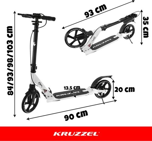 Koloběžka Kruzzel Hyperion W 26141