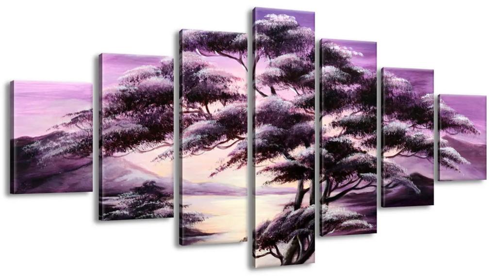 Gario Ručně malovaný obraz Strom snů - 7 dílný Rozměry: 210 x 100 cm