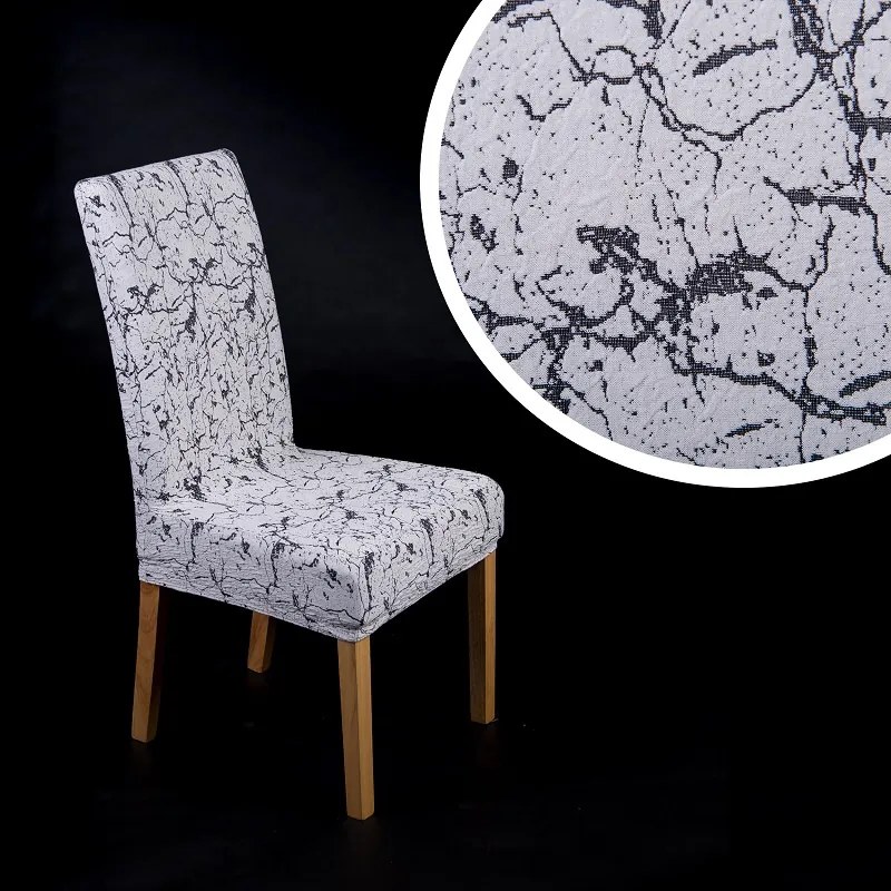 Ervi napínací potah na židli s opěradlem Amsterdam - krémový
