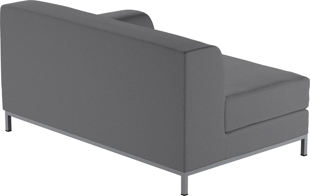 Potah na pohovku IKEA, pravé provevedení Kramfors 2-místná barva šedá látka pletený vzor