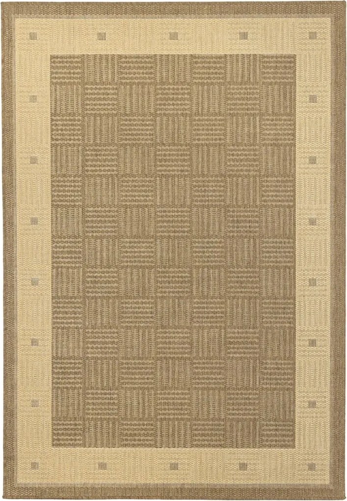 Oriental Weavers, Kusový koberec SISALO/DAWN 879/J84/N – na ven i na doma, 160x230, béžová, chodba / předsíň