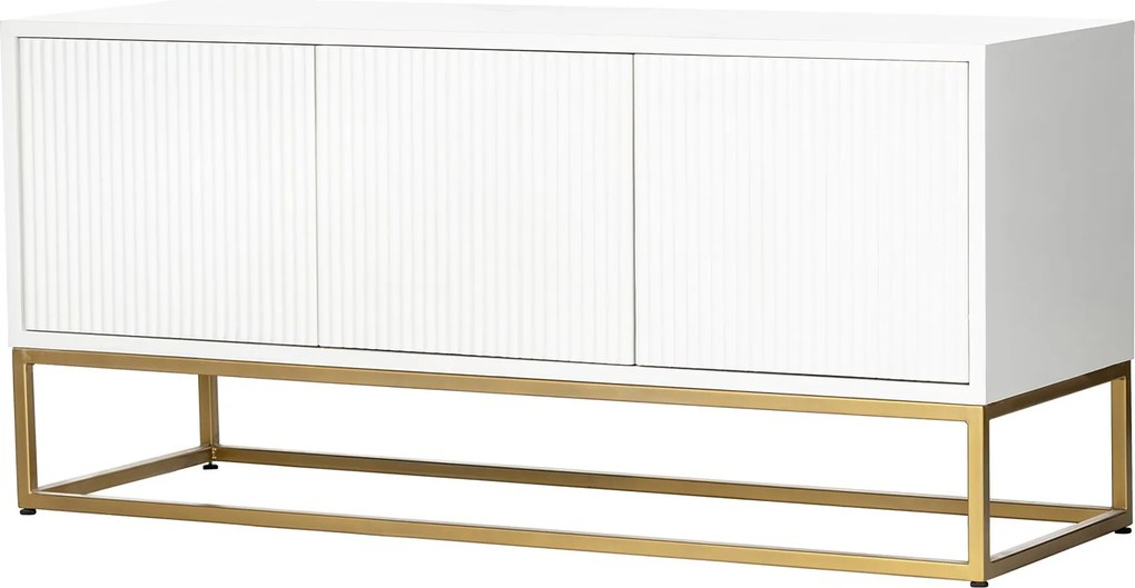 Komoda Wavy white