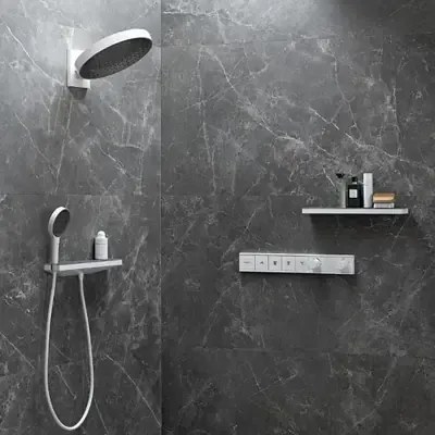 Hansgrohe Rainfinity - Polička | délka 50 cm | matná bílá